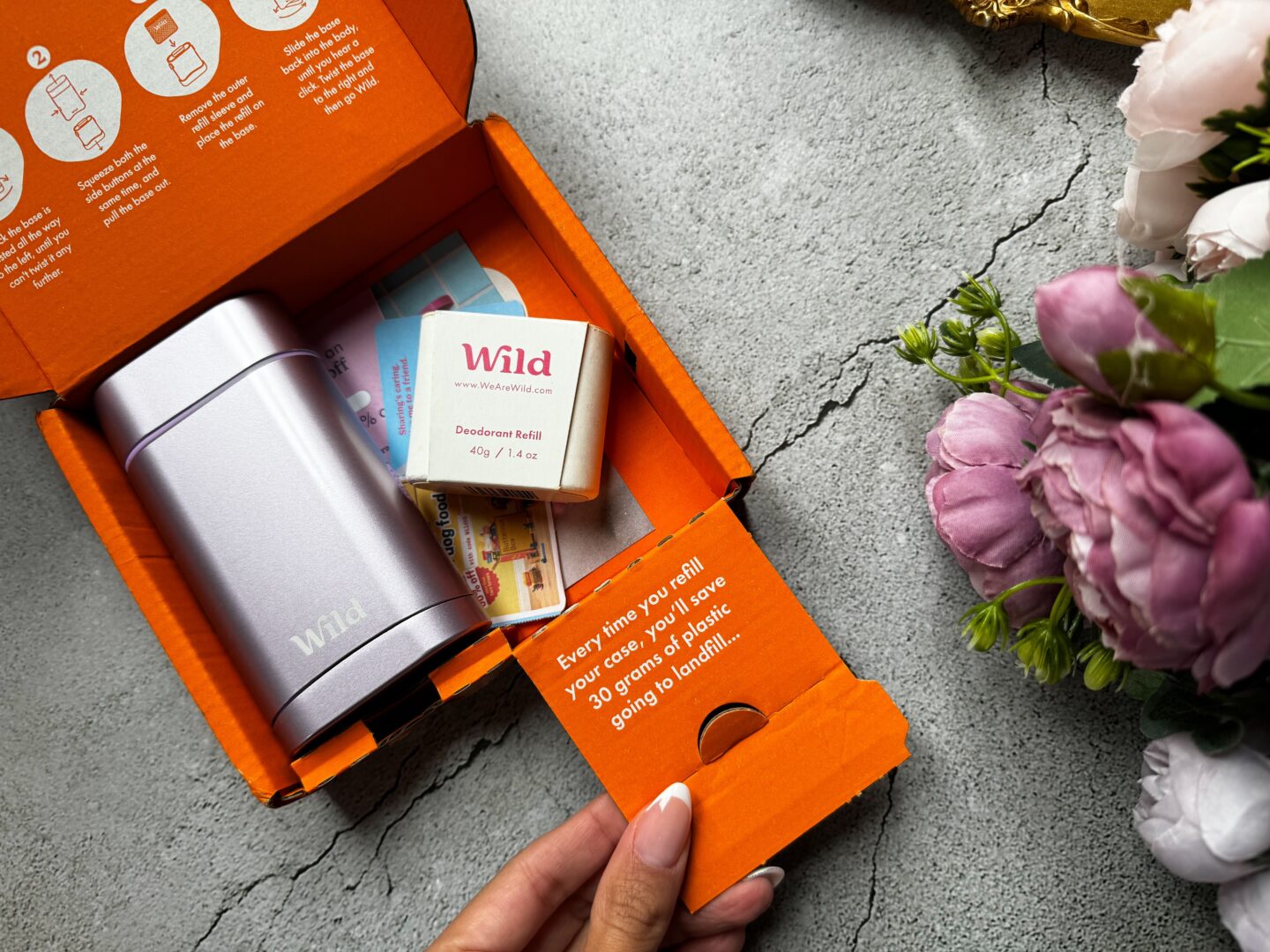 Wild refillable deodorant and body wash review - Vanity Owl