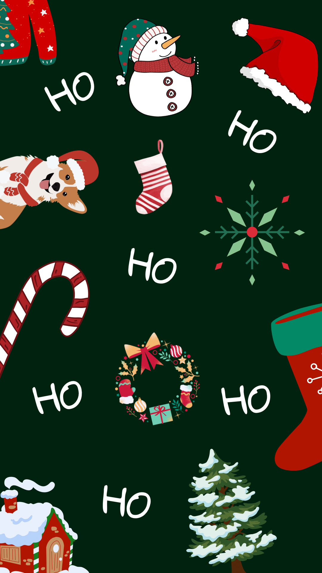 10 Free Christmas phone wallpapers - Vanity Owl