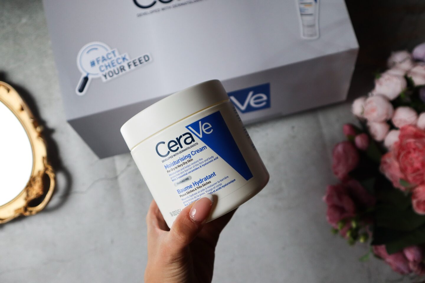 Fact check your feed Cerave campaign - Vanity Owl