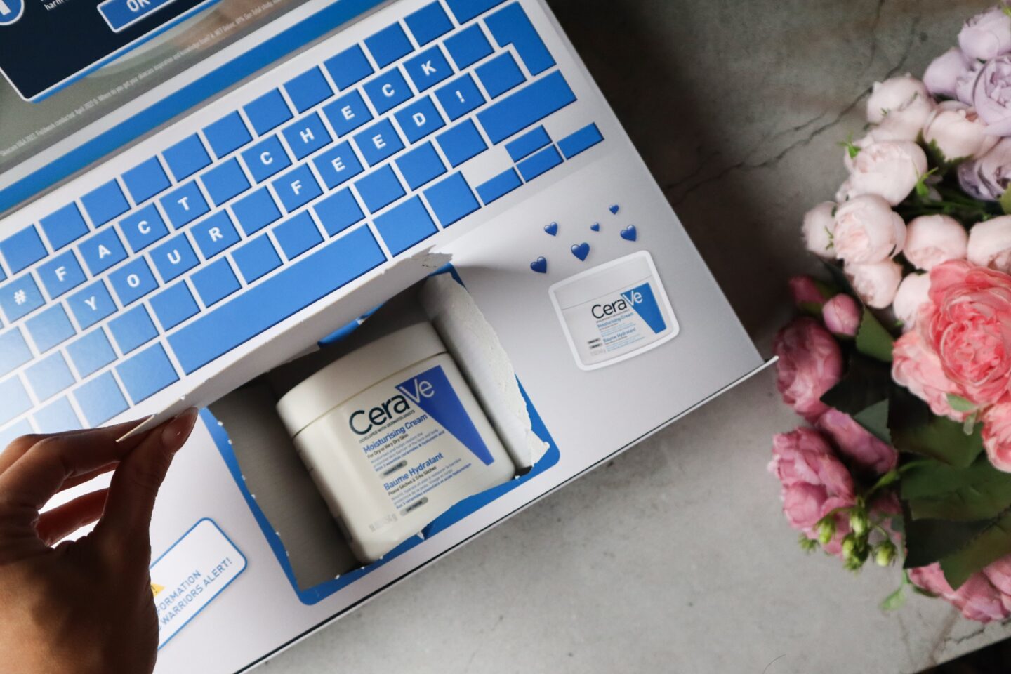 Fact check your feed Cerave campaign - Vanity Owl