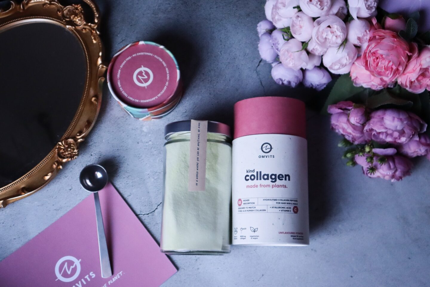 Omvits Kind Collagen with Hyaluronic Acid & Vitamin C supplement review ...