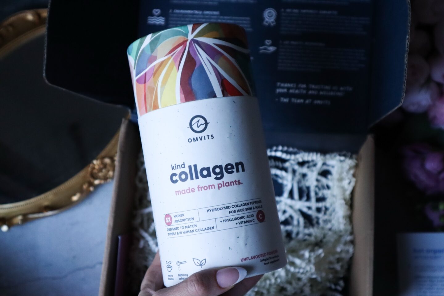 Omvits Kind Collagen with Hyaluronic Acid & Vitamin C supplement review ...