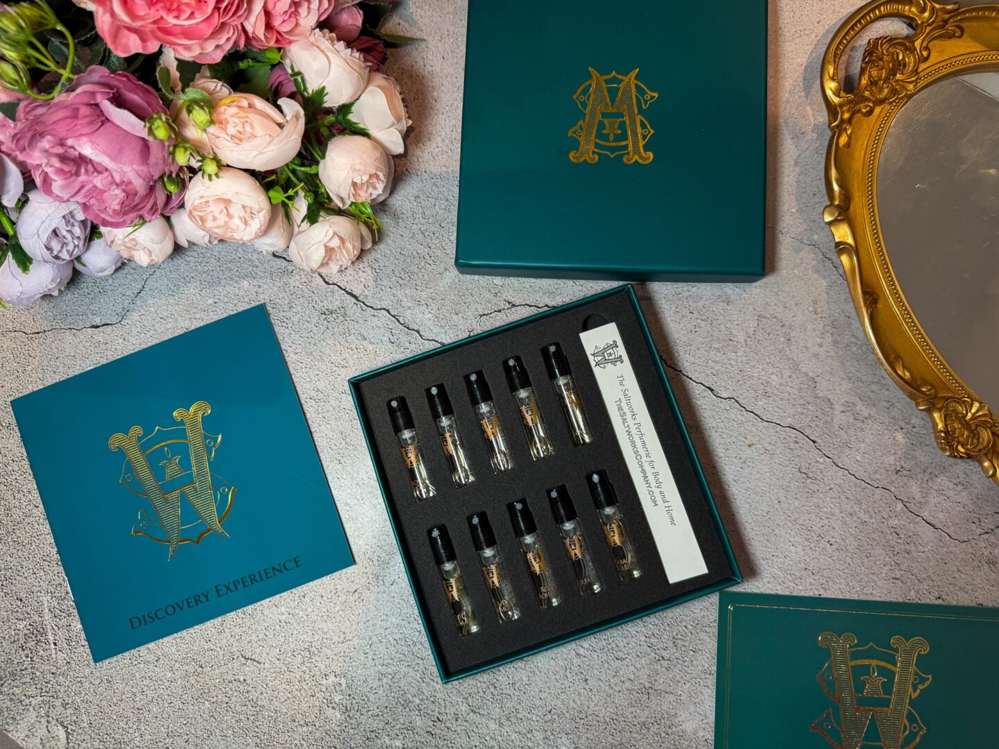 Saltworks Discovery set - find your signature fragrance - Vanity Owl